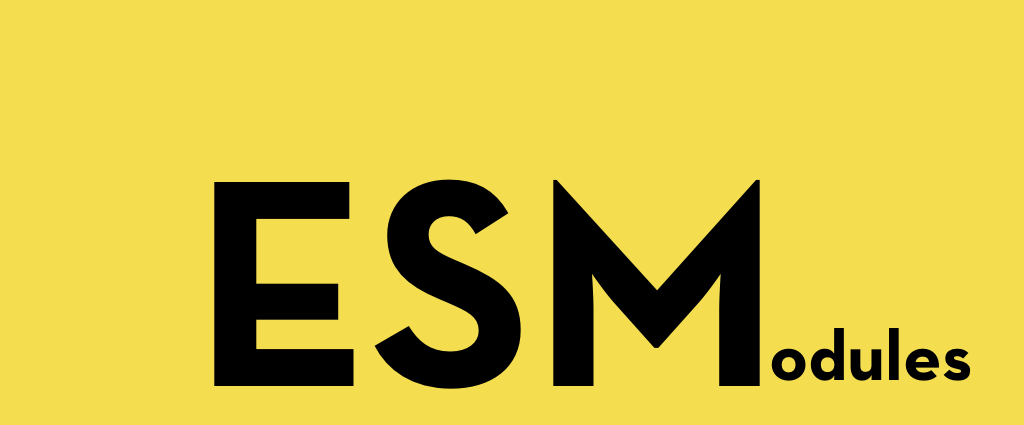 ES Modules